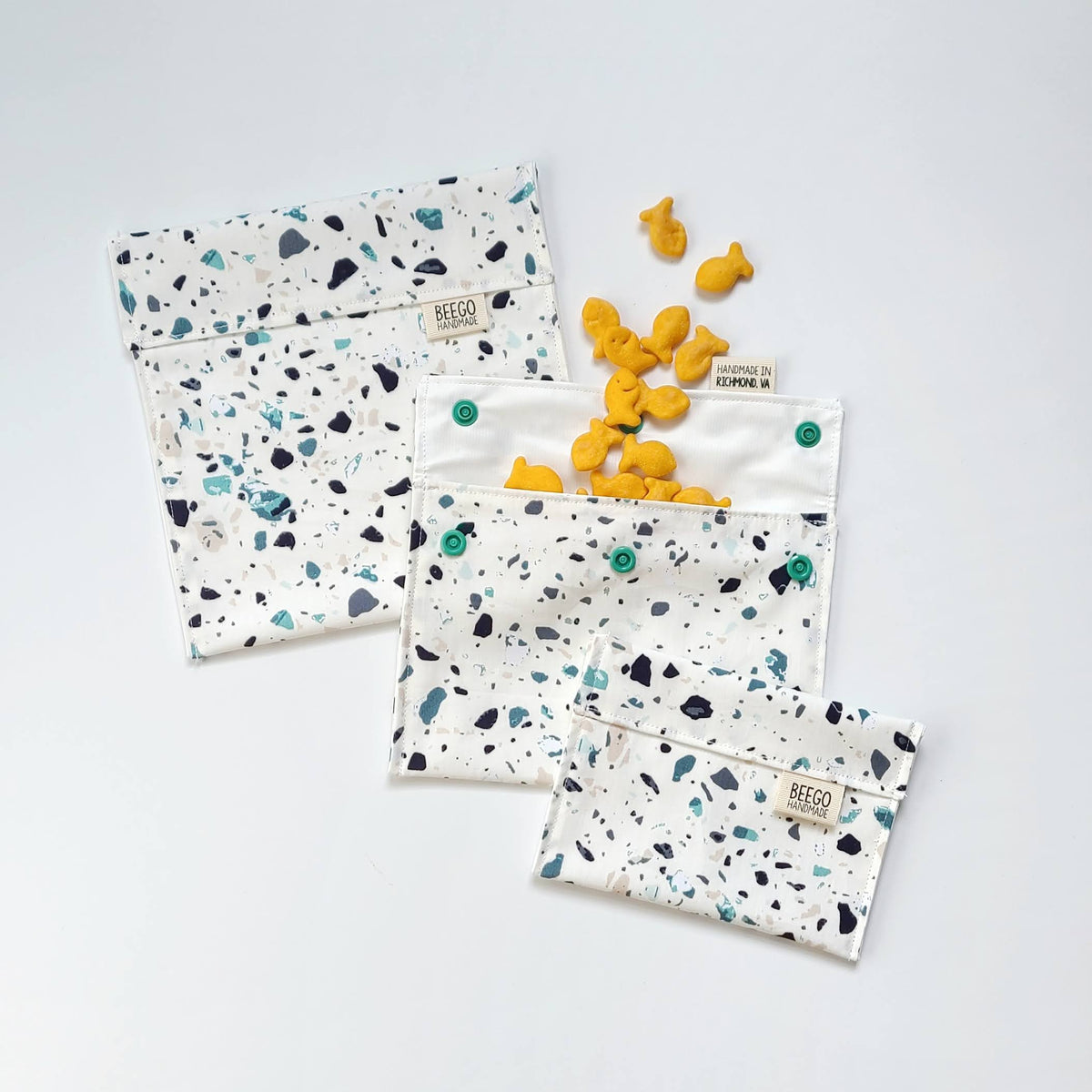 Terrazzo Snack Bag – Beego Handmade
